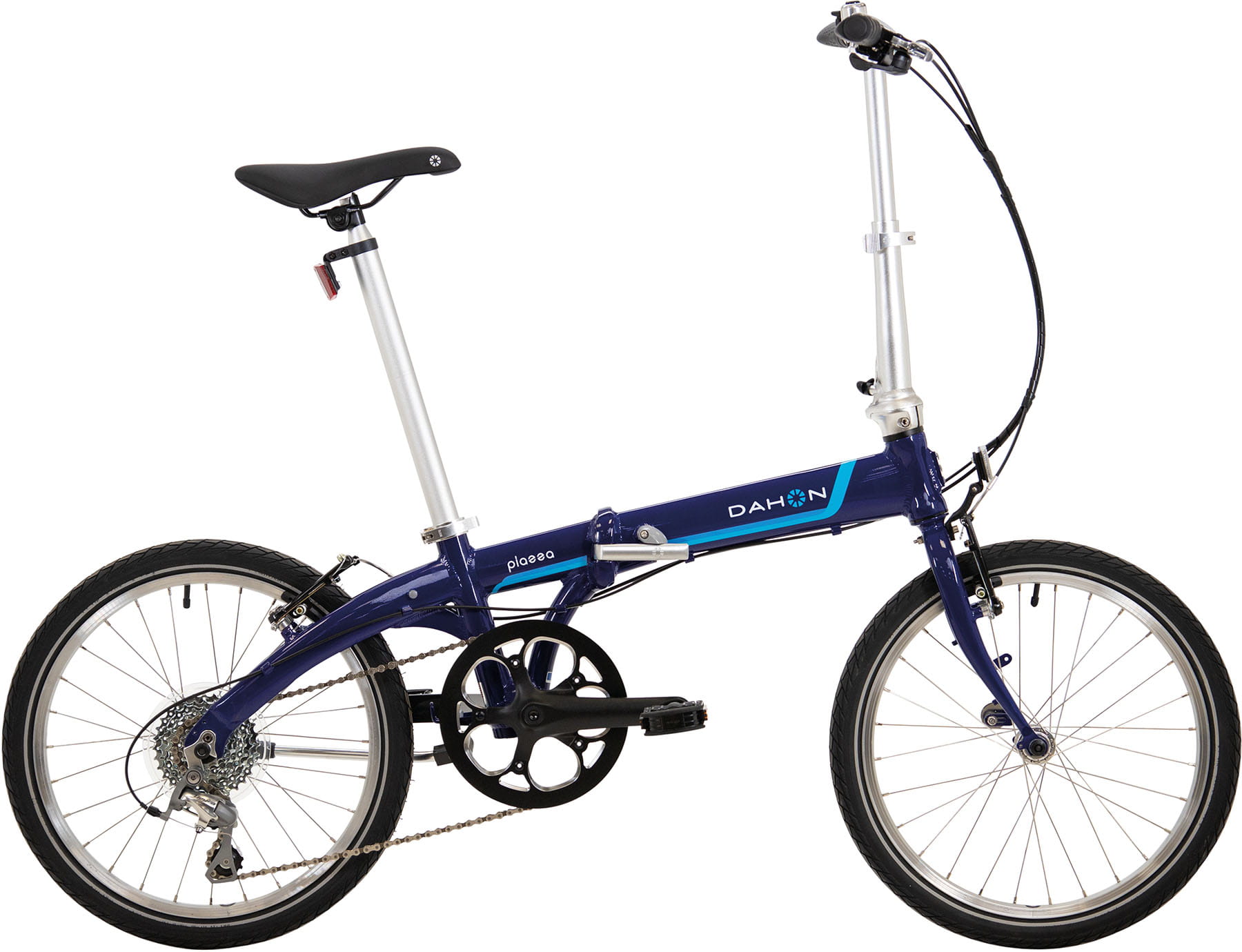 DAHON Piazza D8 rower składany niebieski DAHON Poland Rowery składane
