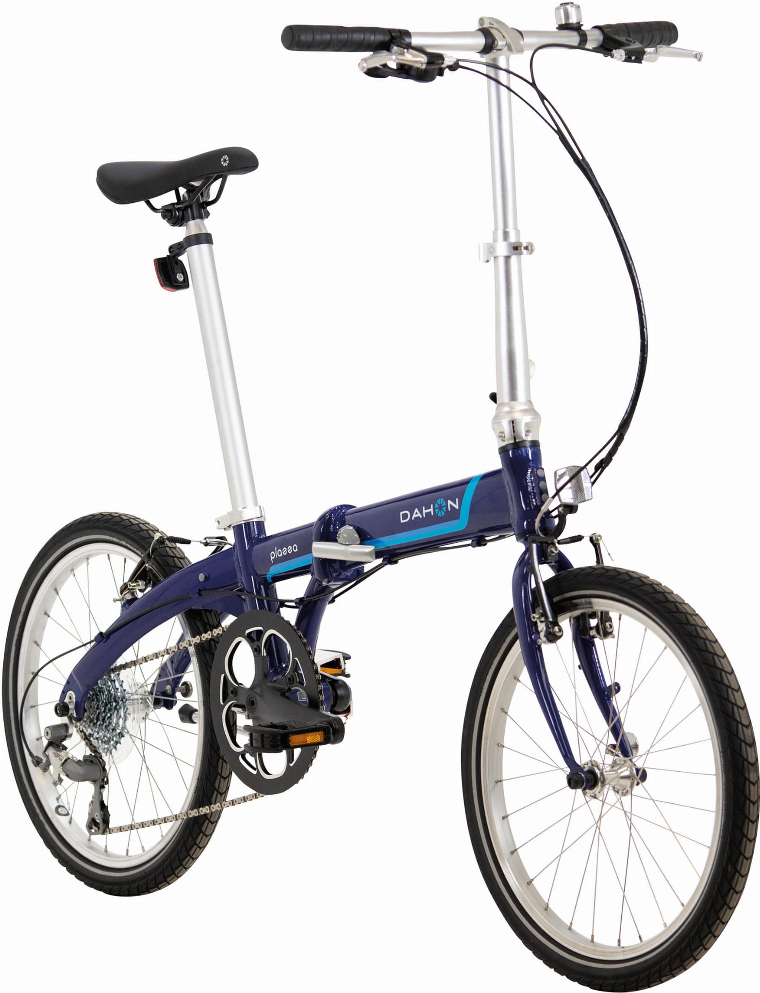 DAHON Piazza D8 rower składany niebieski DAHON Poland Rowery składane