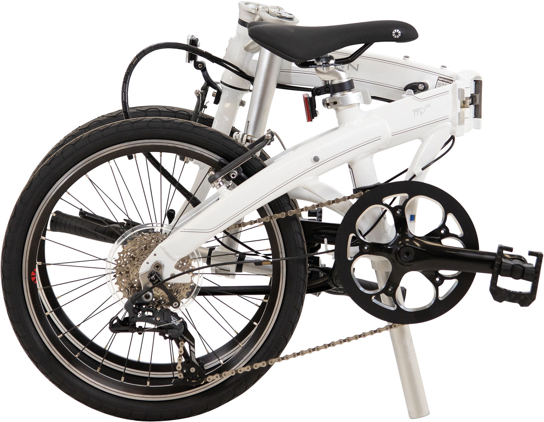 DAHON MU D8 rower składany biały DAHON Poland Rowery składane